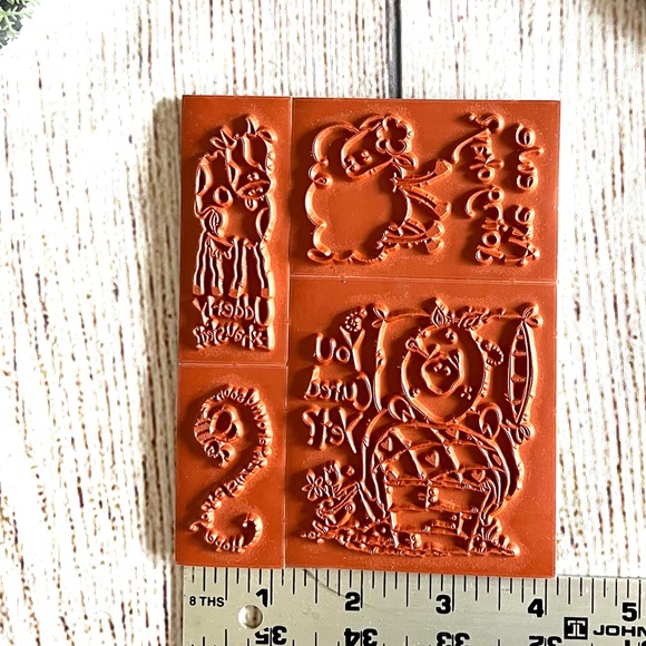 Stampin' Up! | Office | New Farm Fever From Stampin Up Stamp Set | Poshmark